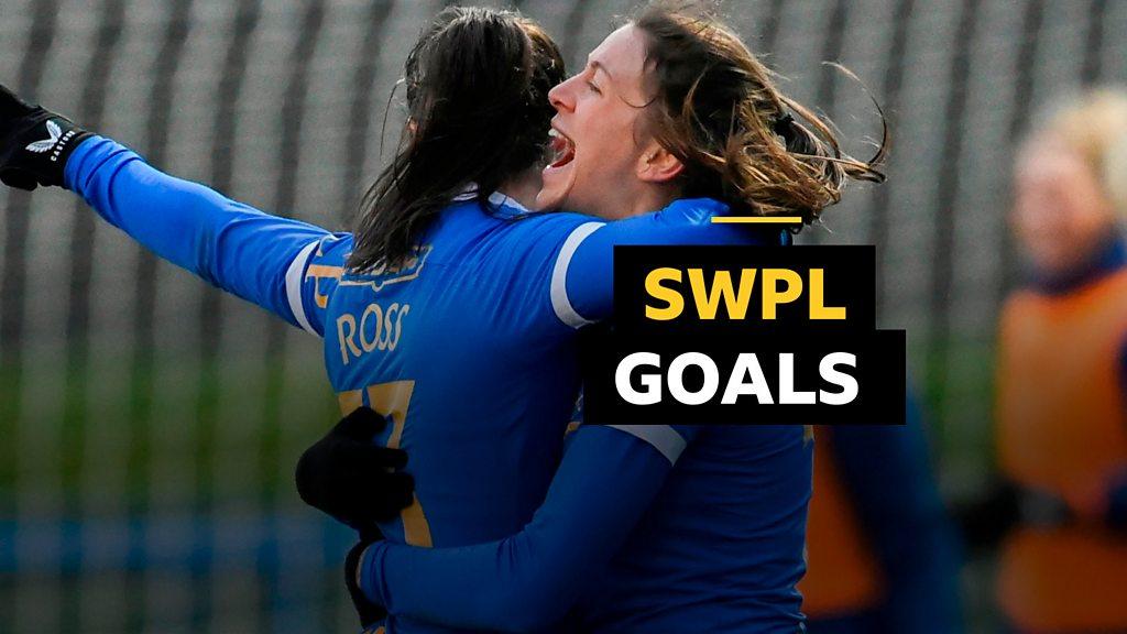 Watch: All 20 goals from Sunday's SWPL1 - BBC Sport