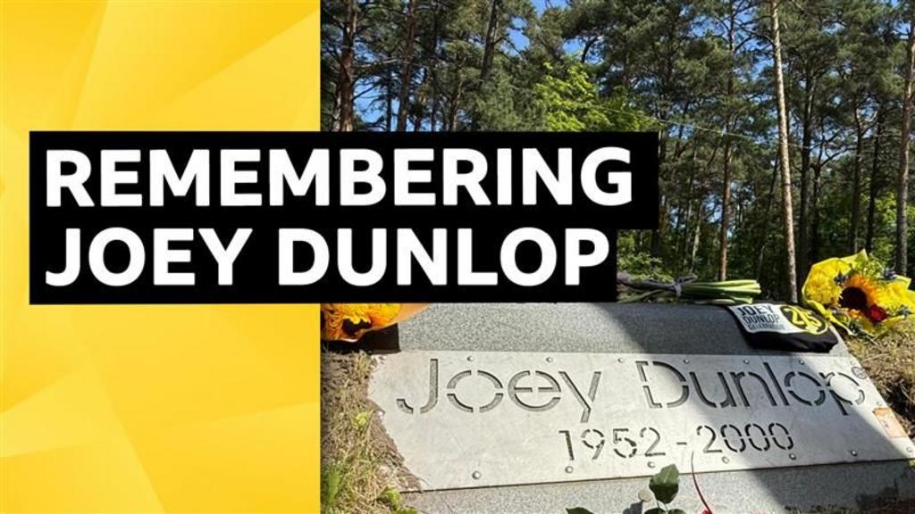Joey Dunlop: Fans remember 'King of the Mountain' on 25th anniversary ...
