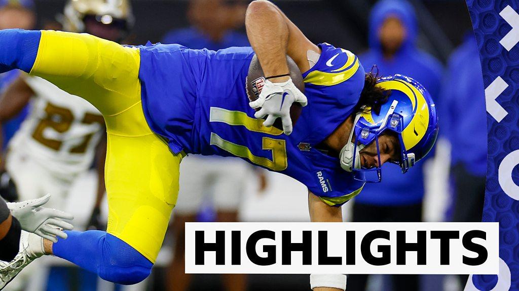 NFL highlights: Los Angeles Rams 30-22 New Orleans Saints - BBC Sport