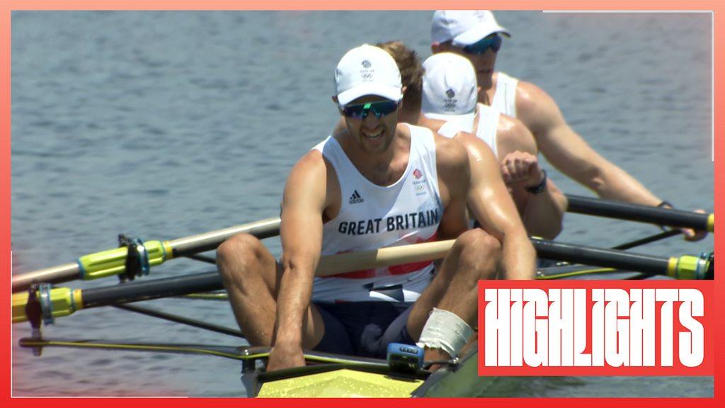 Tokyo Olympics: Team GB men's four win rowing heat to reach final - BBC ...