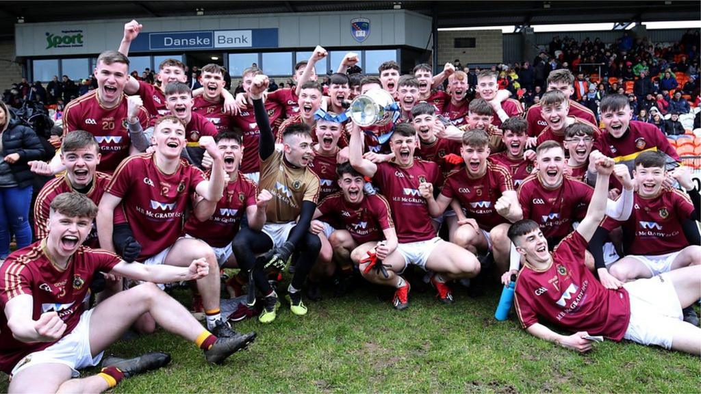 St Patrick's Downpatrick beat Cathair Dhoire 2-13 to 1-11 in the ...