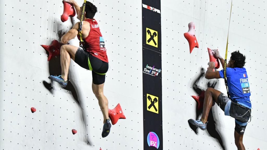 Catch-up: Climbing World Championships - women's & men's speed final ...