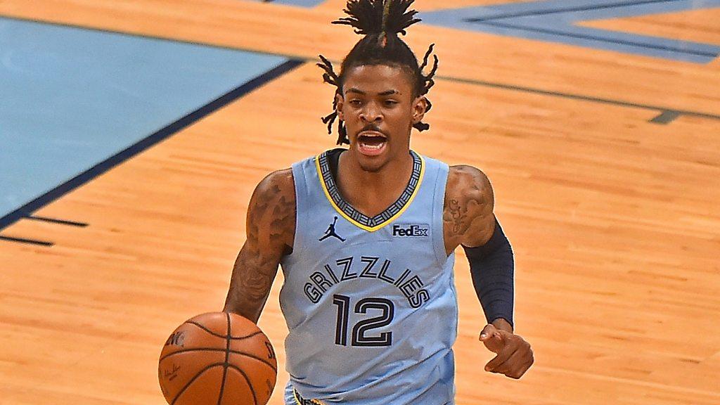 NBA play-offs: Ja Morant of Memphis Grizzlies does 360-degree dunk ...