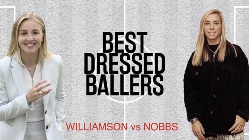 Leah Williamson and Jordan Nobbs: England and Arsenal team-mates in ...