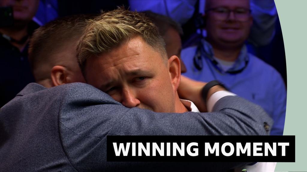 World Snooker Championship: Emotional Kyren wins wins first world title ...