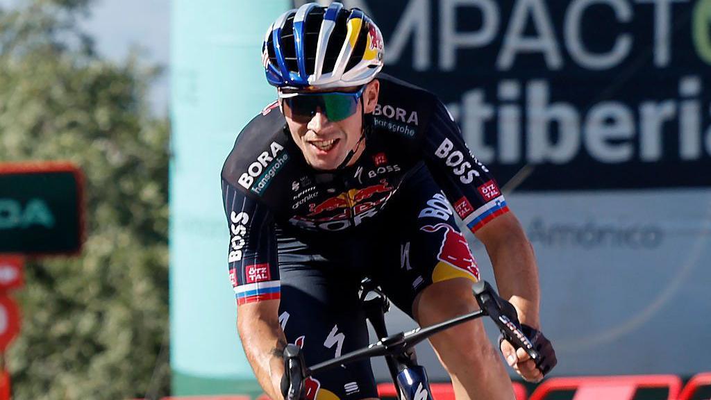Vuelta a Espana: Primoz Roglic wins stage four to take red jersey - BBC ...