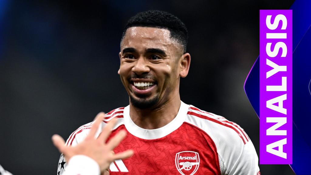 Champions League: How Gabriel Jesus was key to Arsenal win over Inter ...