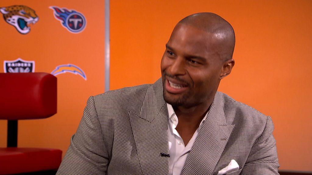 The NFL Show: Osi Umenyiora tells Jason Bell that during his career he ...