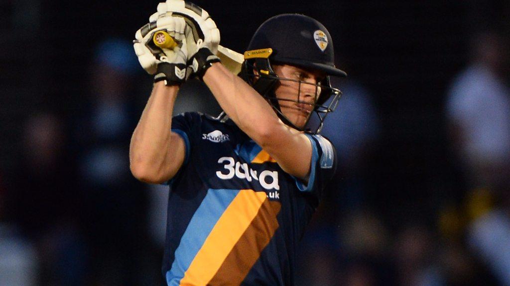 T20 Blast: Luis Reece's 66 helps Derbyshire up into second with Durham ...