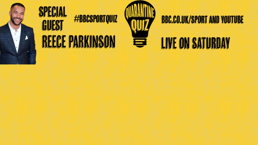 Take our weekly Quarantine Quiz - BBC Sport