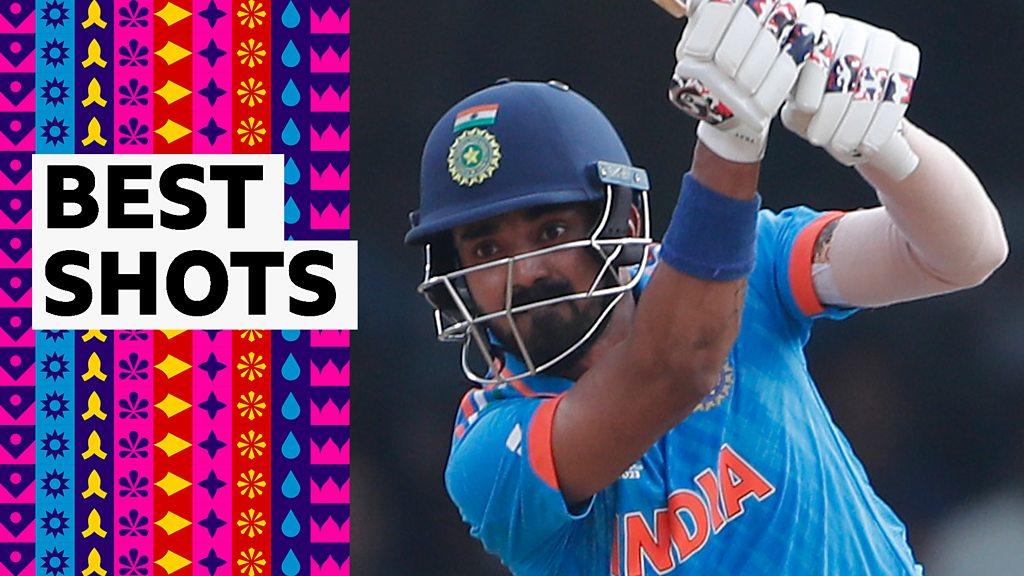 Cricket World Cup 2023: India's KL Rahul hits 100 off 62 balls - BBC Sport