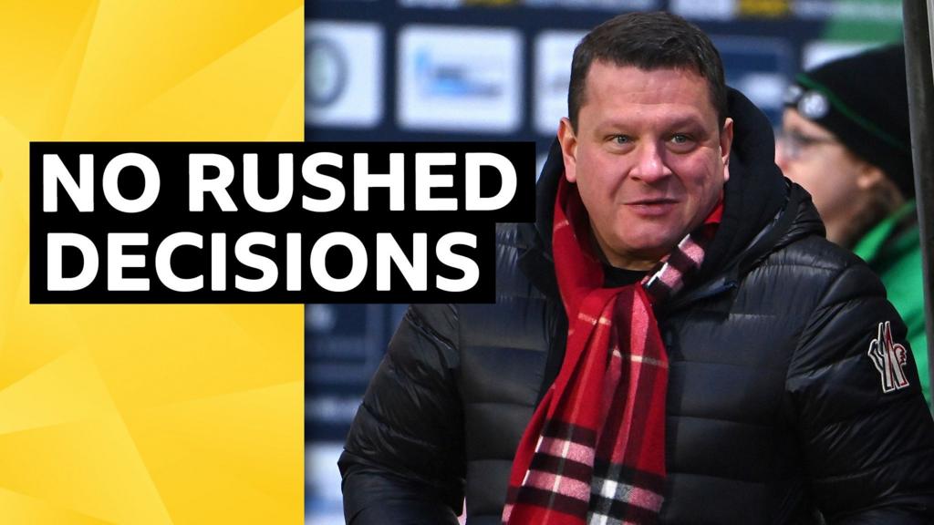 Larne: 'We're not going to rush into it' - Owner Kenny Bruce on manager ...