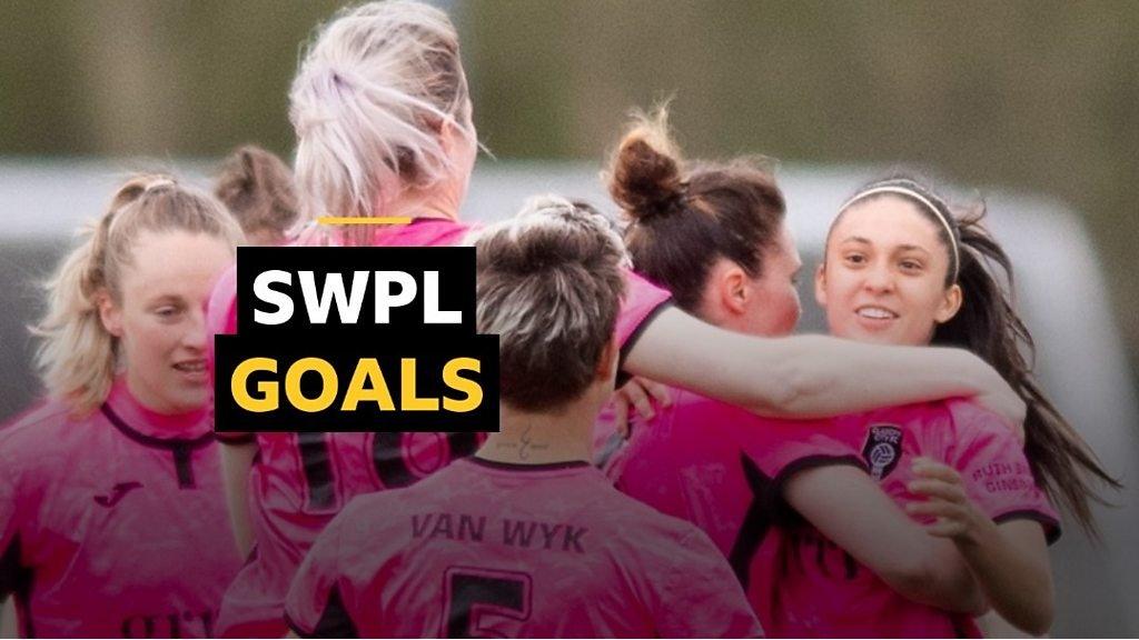 Watch: Sunday's SWPL goals - catch up will all the action - BBC Sport