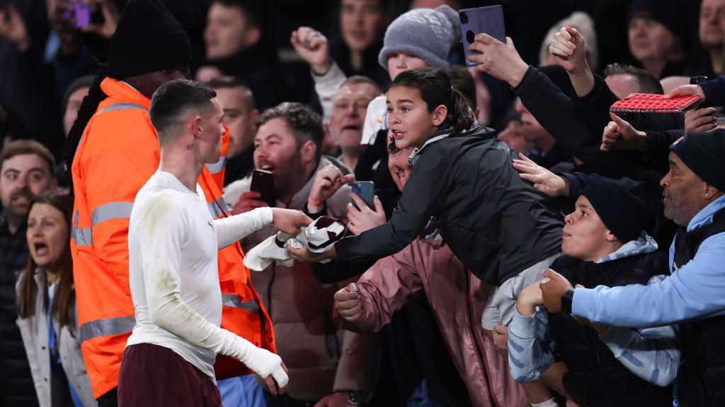 Man City news: Phil Foden's 'best season' at the club - BBC Sport
