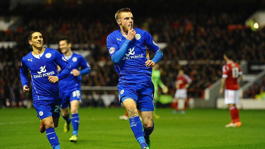 Leicester City news: Jamie Vardy's five finest Foxes moments - BBC Sport
