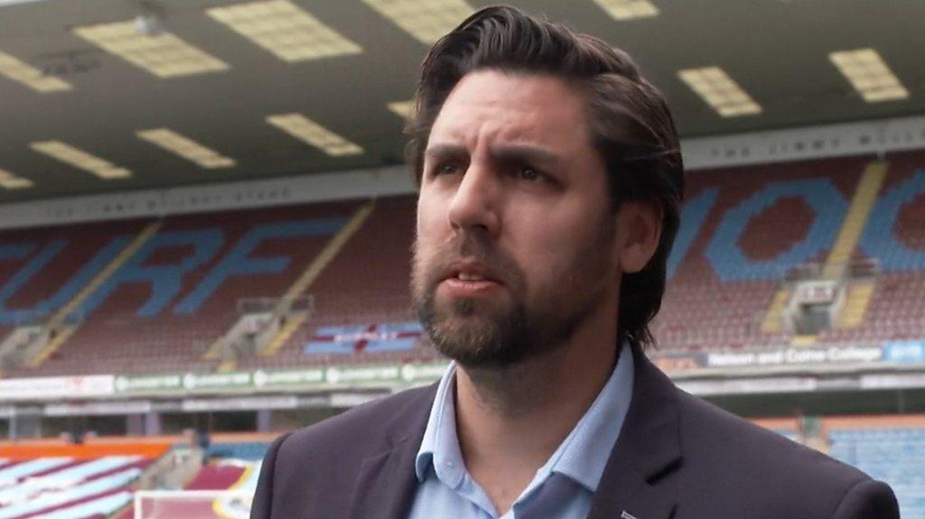 Burnley chief executive Neil Hart 'disgusted' by banner flown over ...
