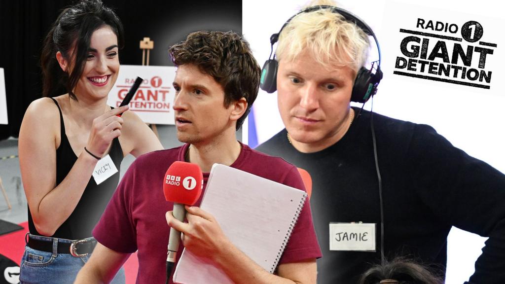Greg James escapes from Radio 1's Giant Detention - live updates - BBC