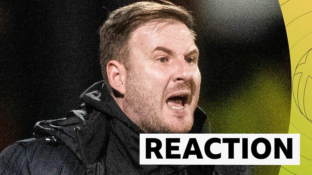 'Not good enough' - Peter Leven on Aberdeen defeat by Dundee - BBC Sport