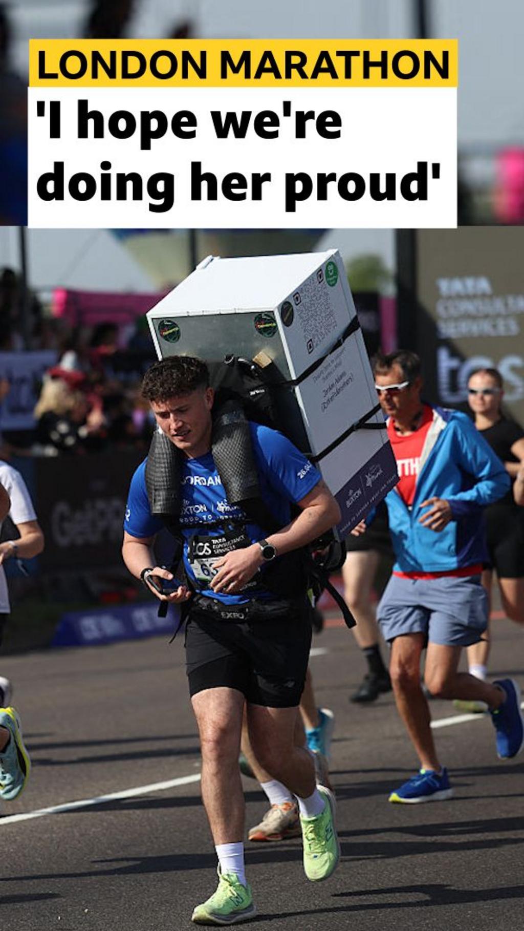 London Marathon: BBC Sport interviews one of the FTB Brothers Jordan ...