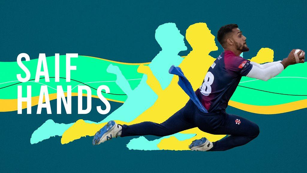 Two brilliant catches from Saif Zaib set up Northamptonshire Steelbacks ...