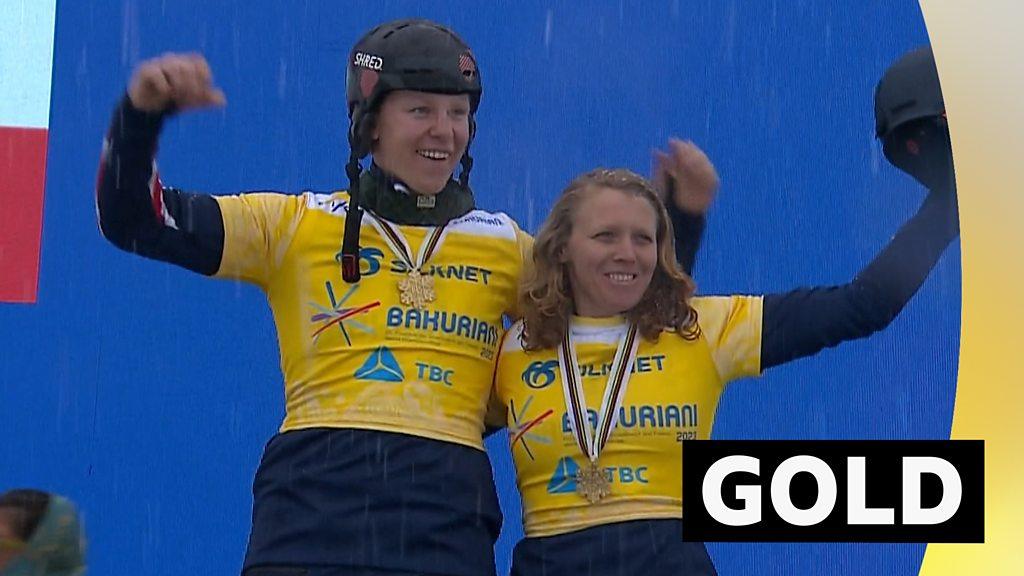 Great Britain's Charlotte Bankes and Huw Nightingale win snowboard ...