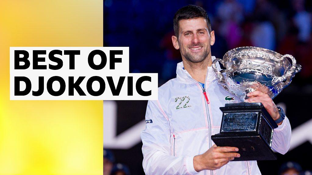 Australian Open 2023: Novak Djokovic beats Stefanos Tsitsipas in Melbourne final - BBC Sport