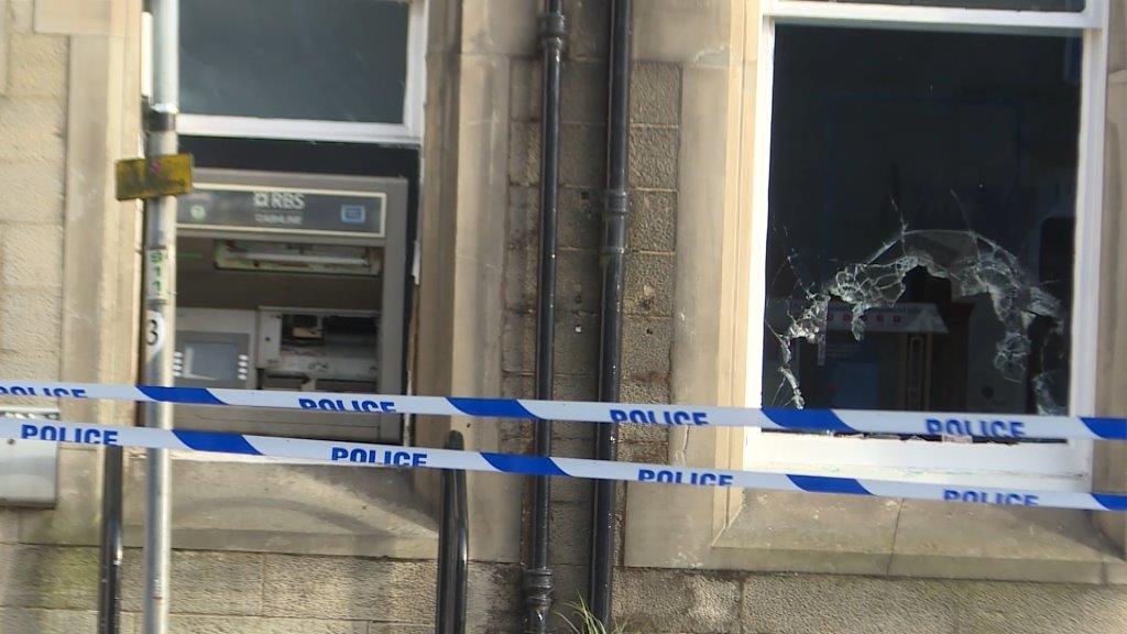 Langholm cash machine explosion robber jailed for 10 years - BBC News