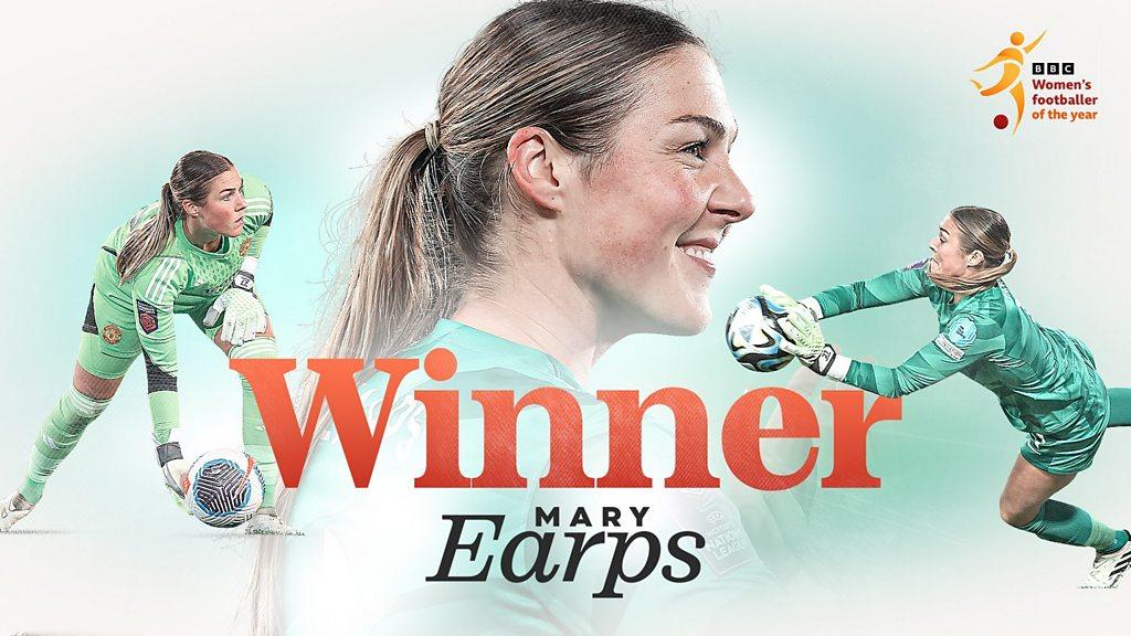 Mary Earps named BBC Women's Footballer of the Year 2023 - BBC Sport