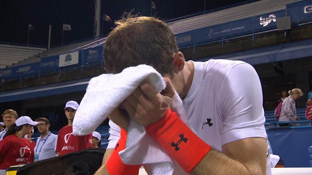 Andy Murray breaks down in tears after Washington Open win - BBC Sport