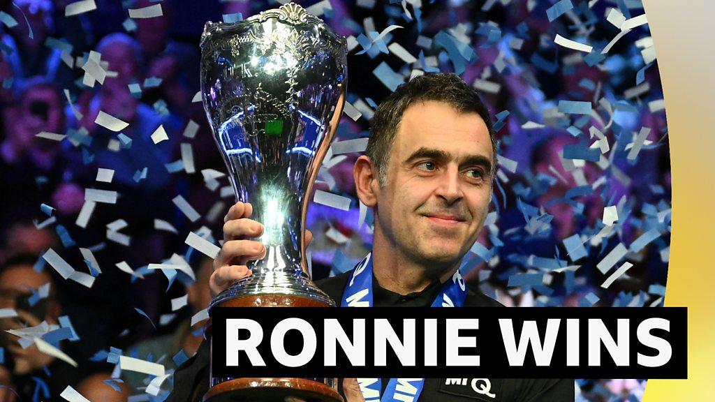 UK Snooker Championship: Ronnie O'Sullivan wins eighth title - 30 years ...