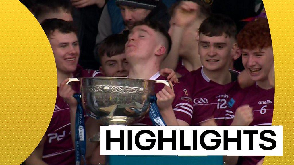 Watch: Omagh CBS beat Holy Trinity Cookstown in MacRory final - BBC Sport