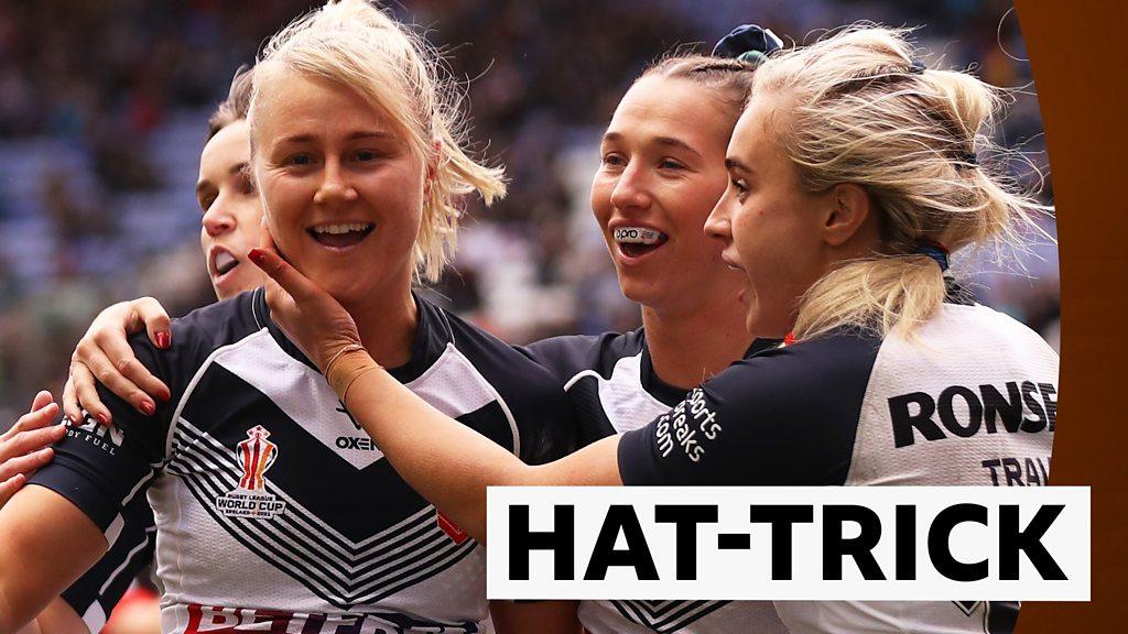 Rugby League World Cup: Tara-Jane Stanley scores second-half hat-trick ...