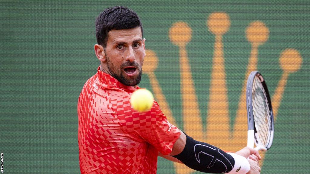Novak Djokovic: World number one says elbow 'not in ideal condition' - BBC Sport