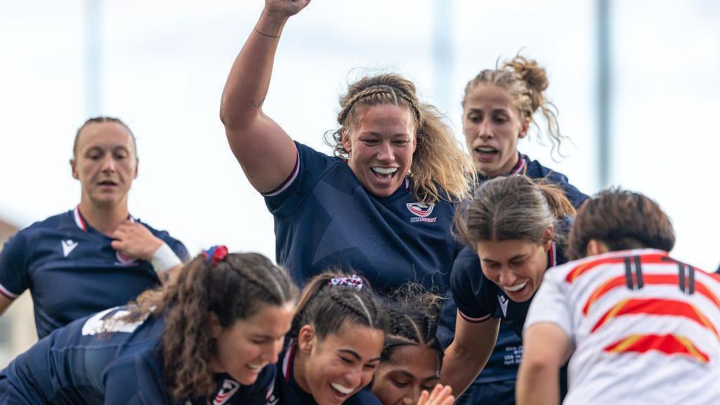Women's Rugby World Cup: USA's Hope Rogers aims to 'dent' England - BBC ...