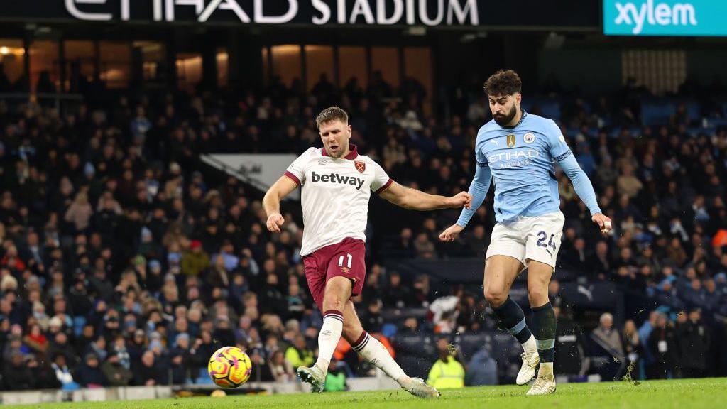 Man City 4-1 West Ham: Key stats - BBC Sport