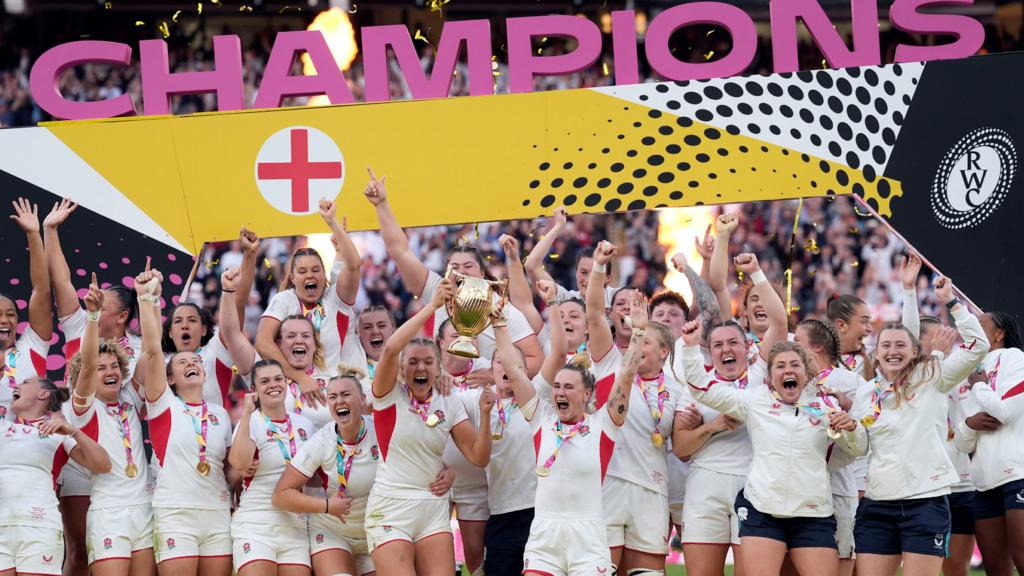 England beat Canada to win Rugby World Cup - BBC Newsround