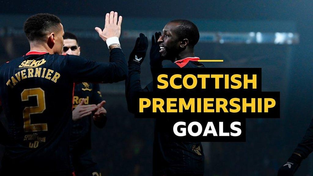 Watch: All nine of Wednesday's Scottish Premiership goals - BBC Sport