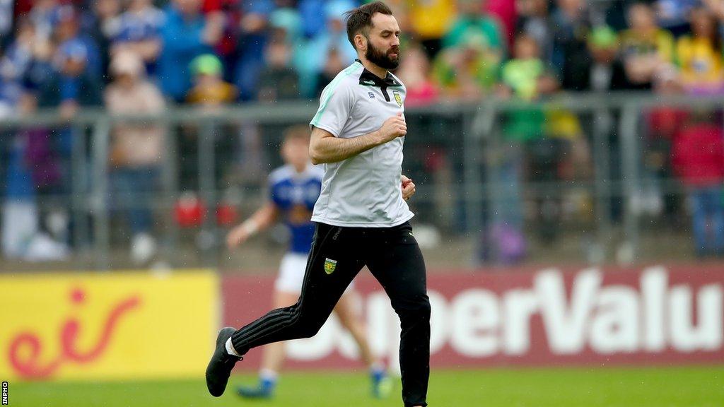 Karl Lacey: Donegal great unlikely to become new Kilcoo manager - BBC Sport