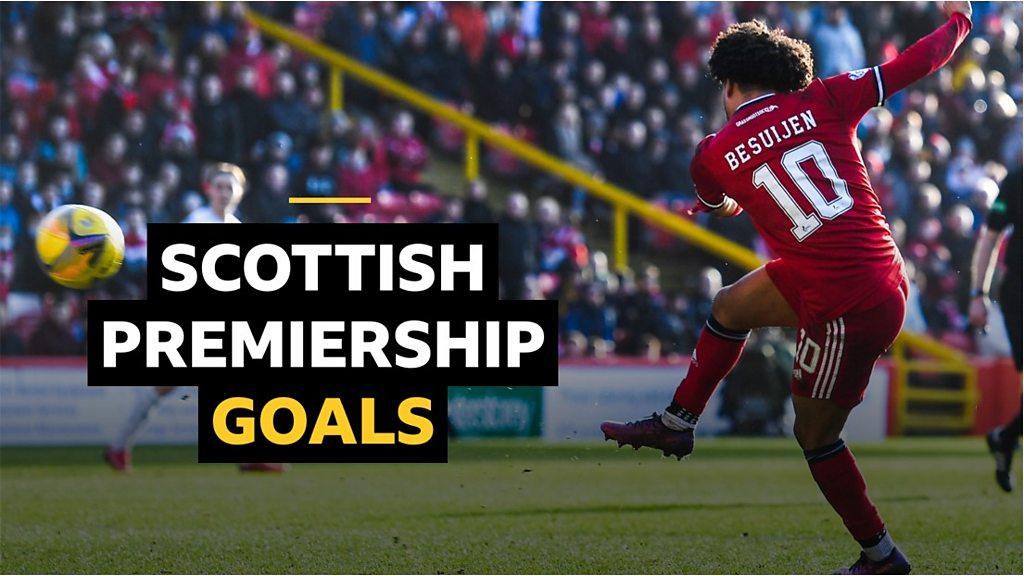 Watch: All 17 of the weekend Scottish Premiership goals - BBC Sport