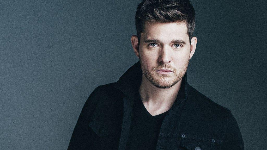 Michael Buble to make stage return after son's illness - BBC News
