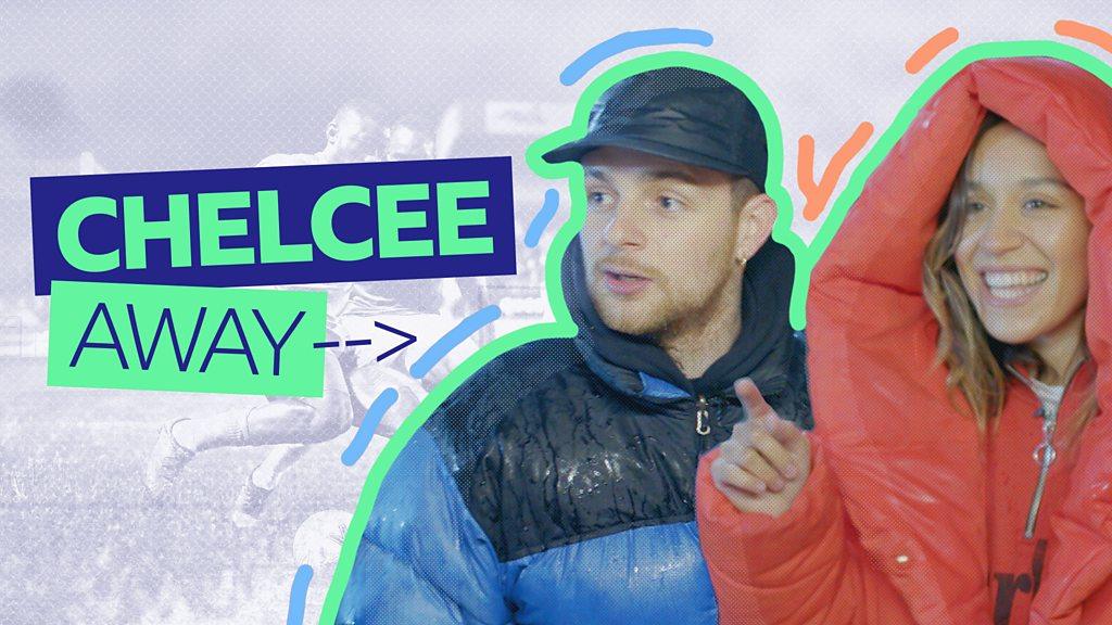 Chelcee Grimes & Tom Grennan talk David Beckham, Fifa and burgers at ...