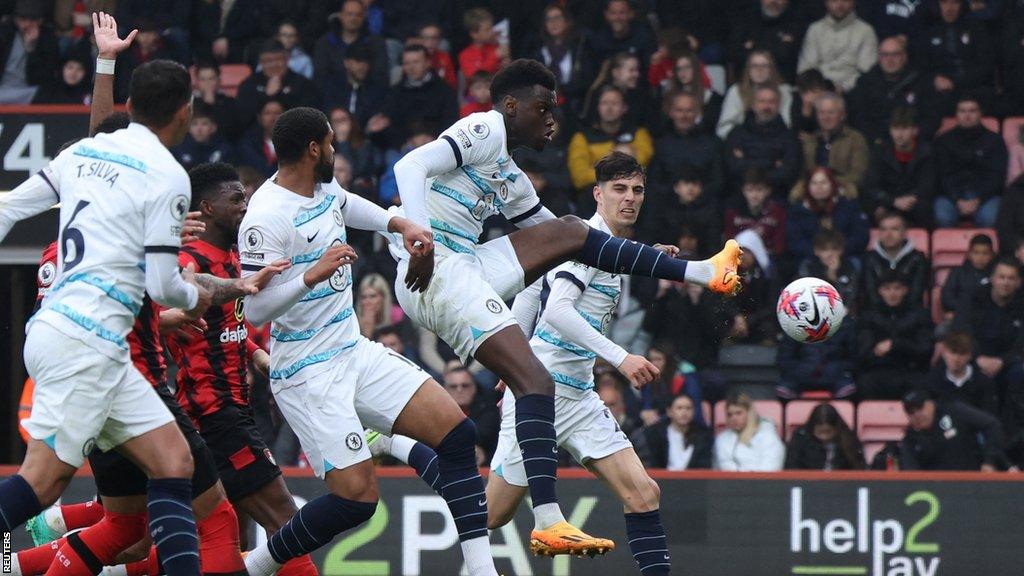 Bournemouth 1-3 Chelsea: Late goals give Blues first win under Frank ...