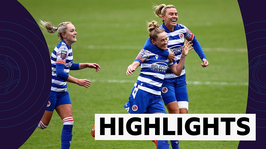 WSL highlights: Rachel Rowe scores stunner as Reading beat West Ham ...