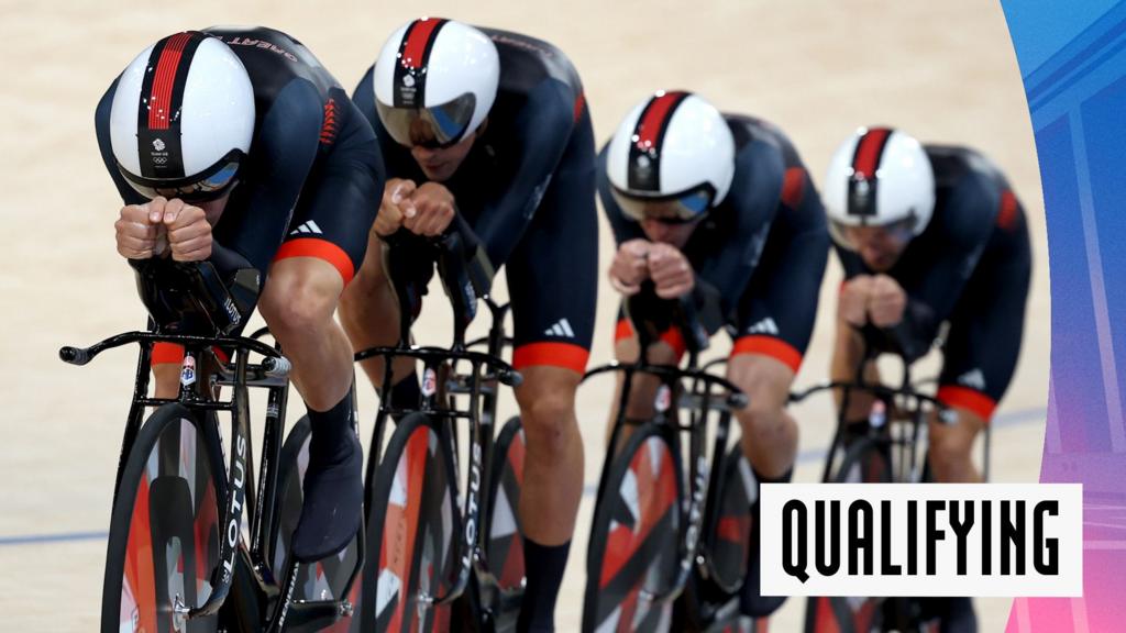 Paris 2024 Olympics track cycling video: Team GB impress in men's team ...