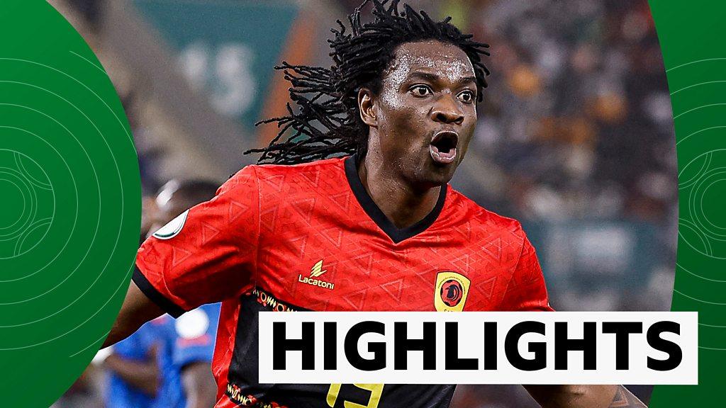Afcon 2023: Angola 3-0 Namibia - highlights - BBC Sport