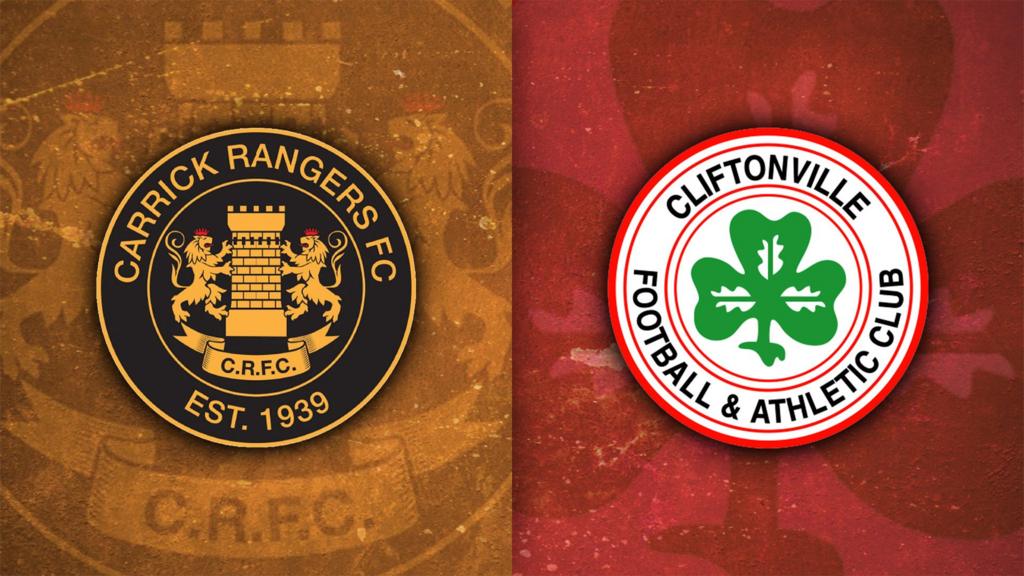 County Antrim Shield final: Watch Carrick Rangers v Cliftonville - BBC ...
