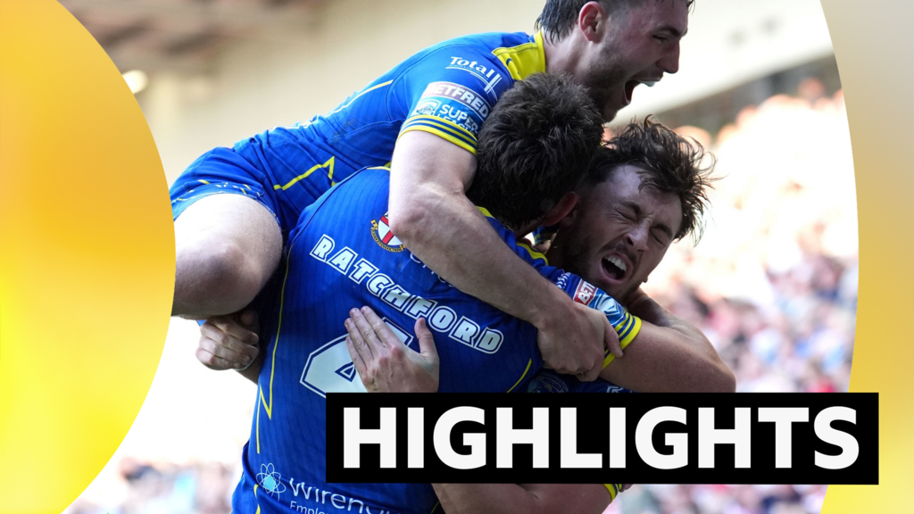 Super League: Twelve-man Warrington overcome Saints - BBC Sport