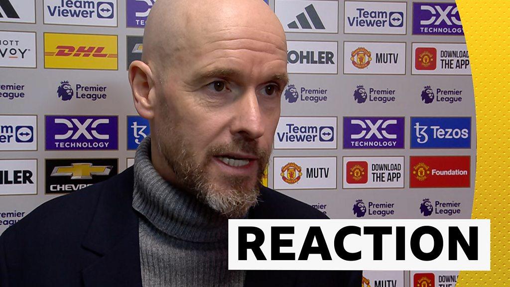 Manchester United 1-2 Fulham: Man Utd let Fulham 'escape', says Erik ...