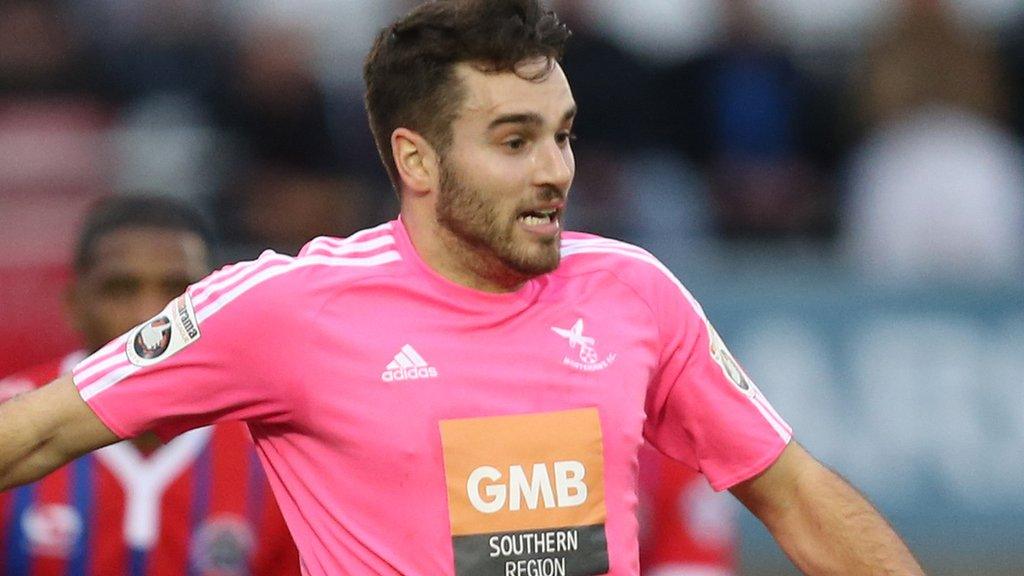 Liam Bellamy: Aldershot sign midfielder from Dover Athletic - BBC Sport