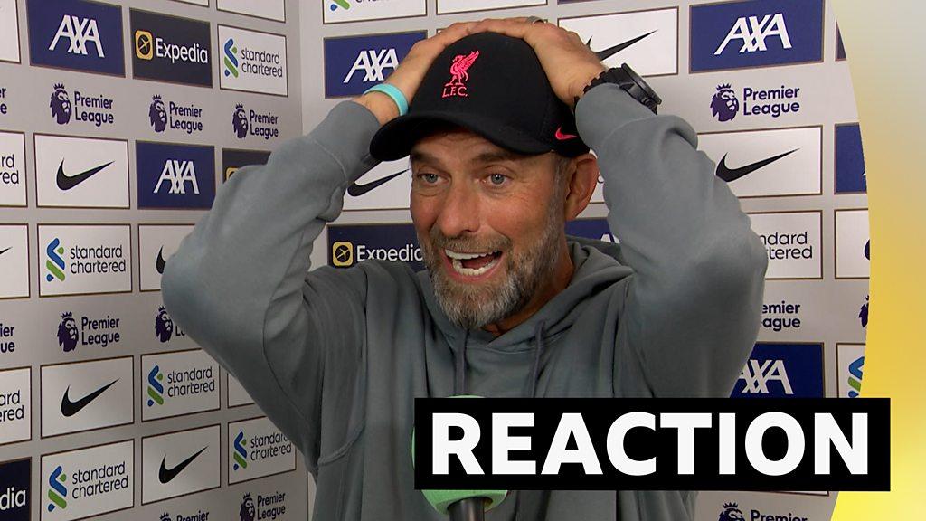 Liverpool 1-1 Aston Villa: Jurgen Klopp rails against time-wasting after frustrating draw - BBC ...